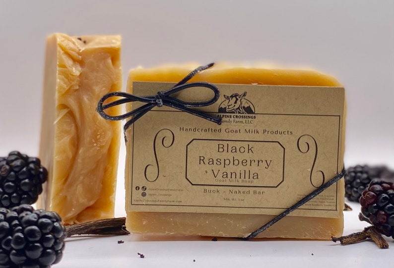 Black Raspberry & Vanilla Soap - Etsy