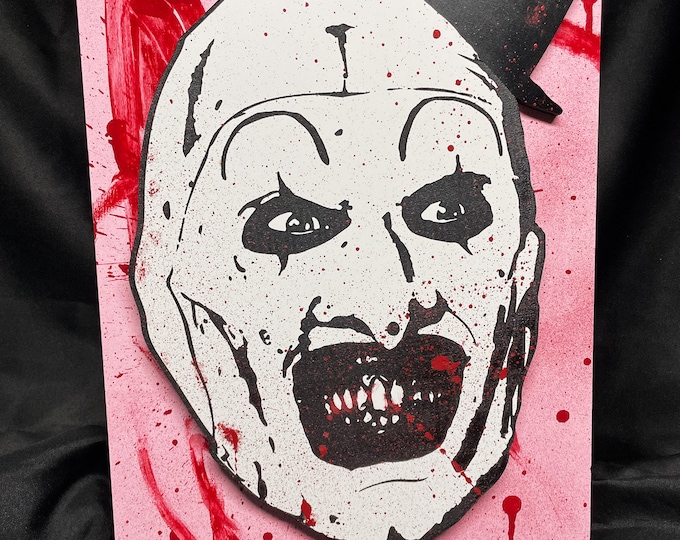 Art the Clown - Terrifier - Terrifier 2 - Original Artwork - Layered ...