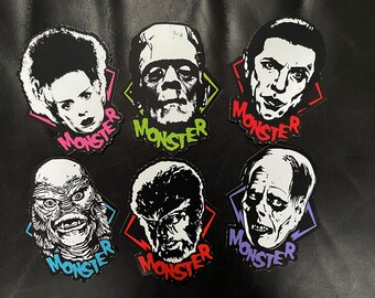 Classic Monster Sticker - Etsy