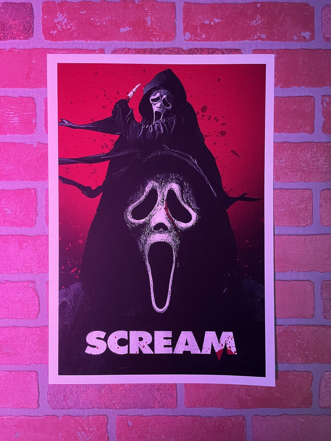 SCREAM Alternative Movie Poster / Slasher Movies / Gifts for Horror ...
