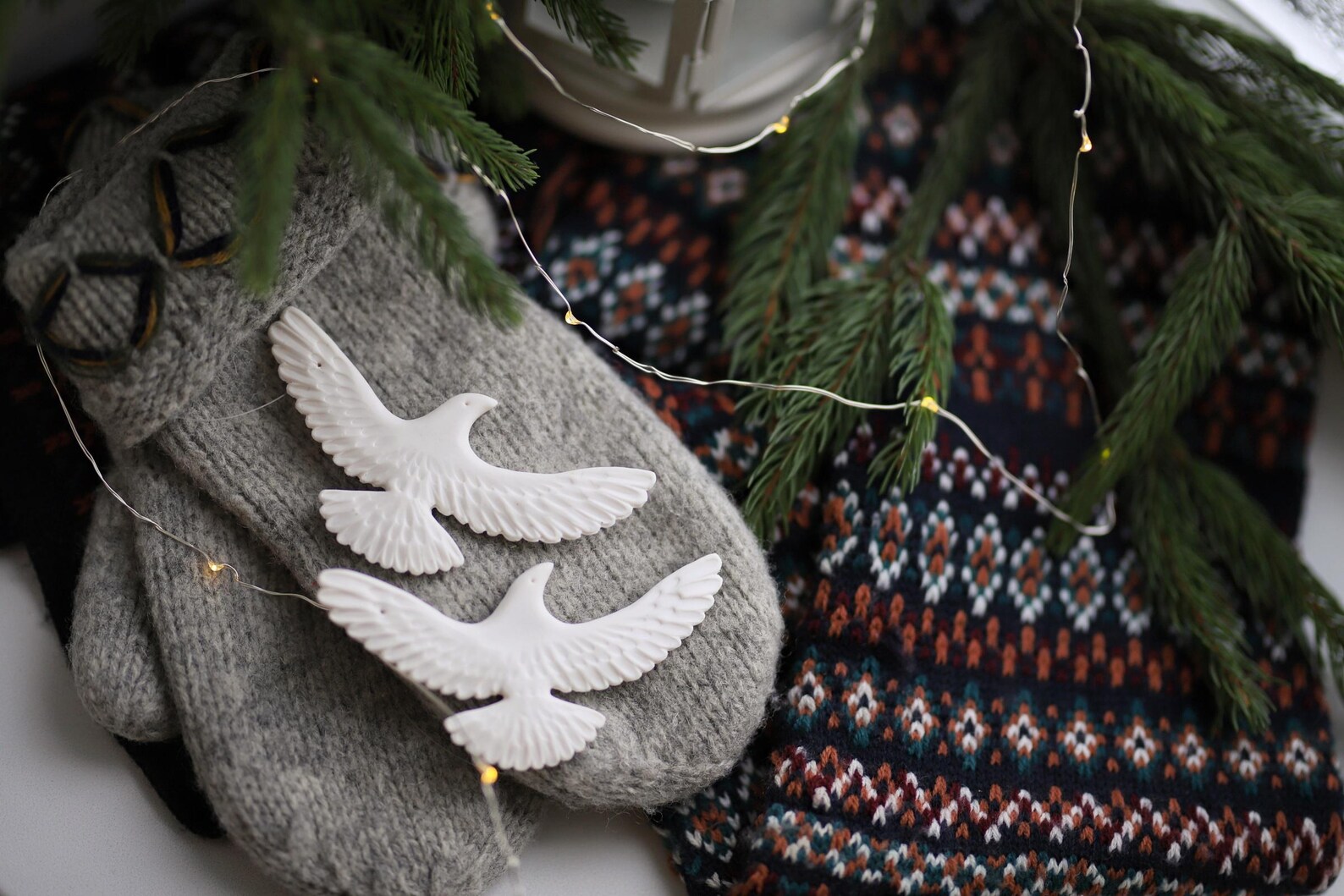 Friendship Turtle Doves Ornaments Christmas Tree Ornament - Etsy