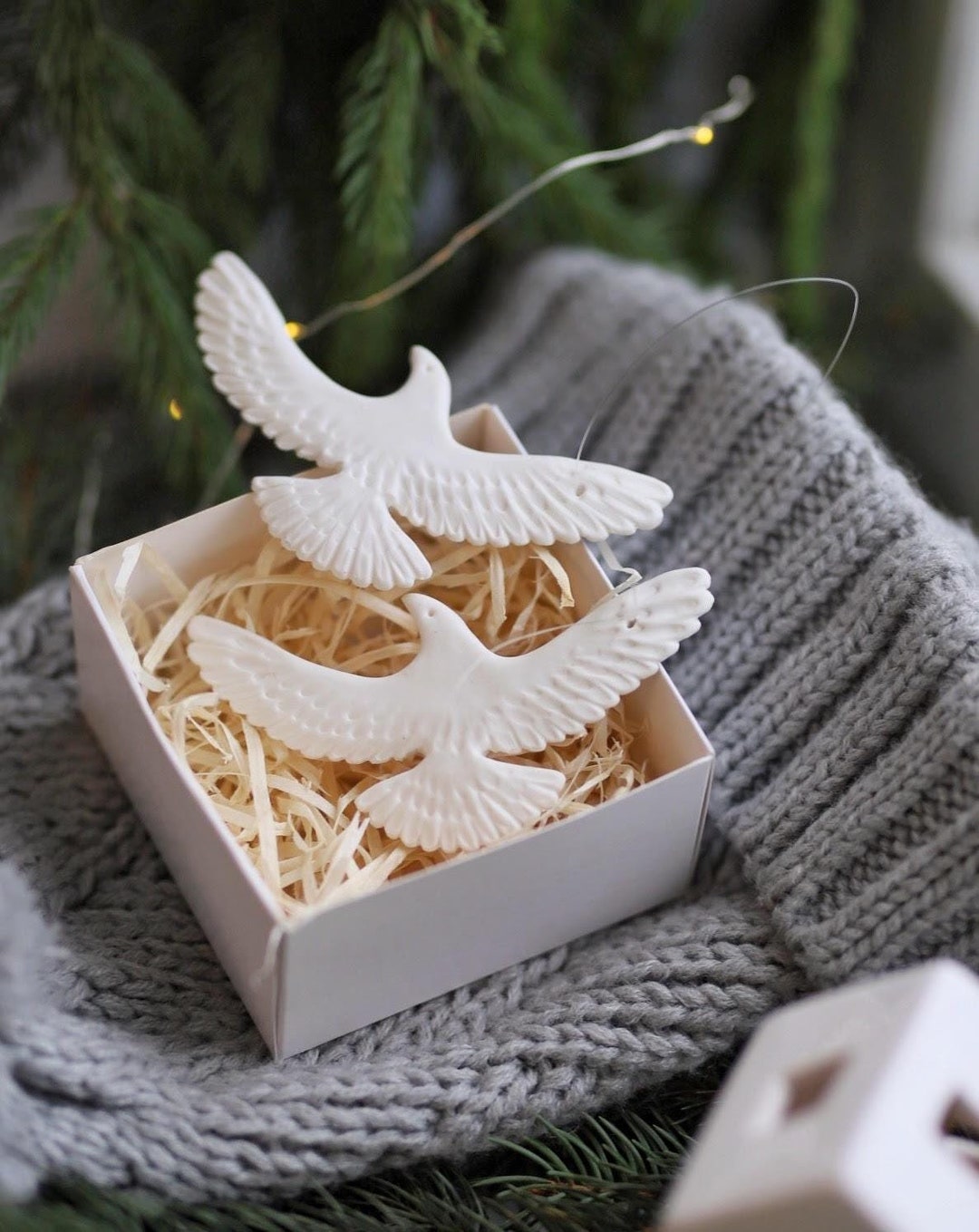 Friendship Turtle Doves Ornaments Christmas Tree Ornament - Etsy