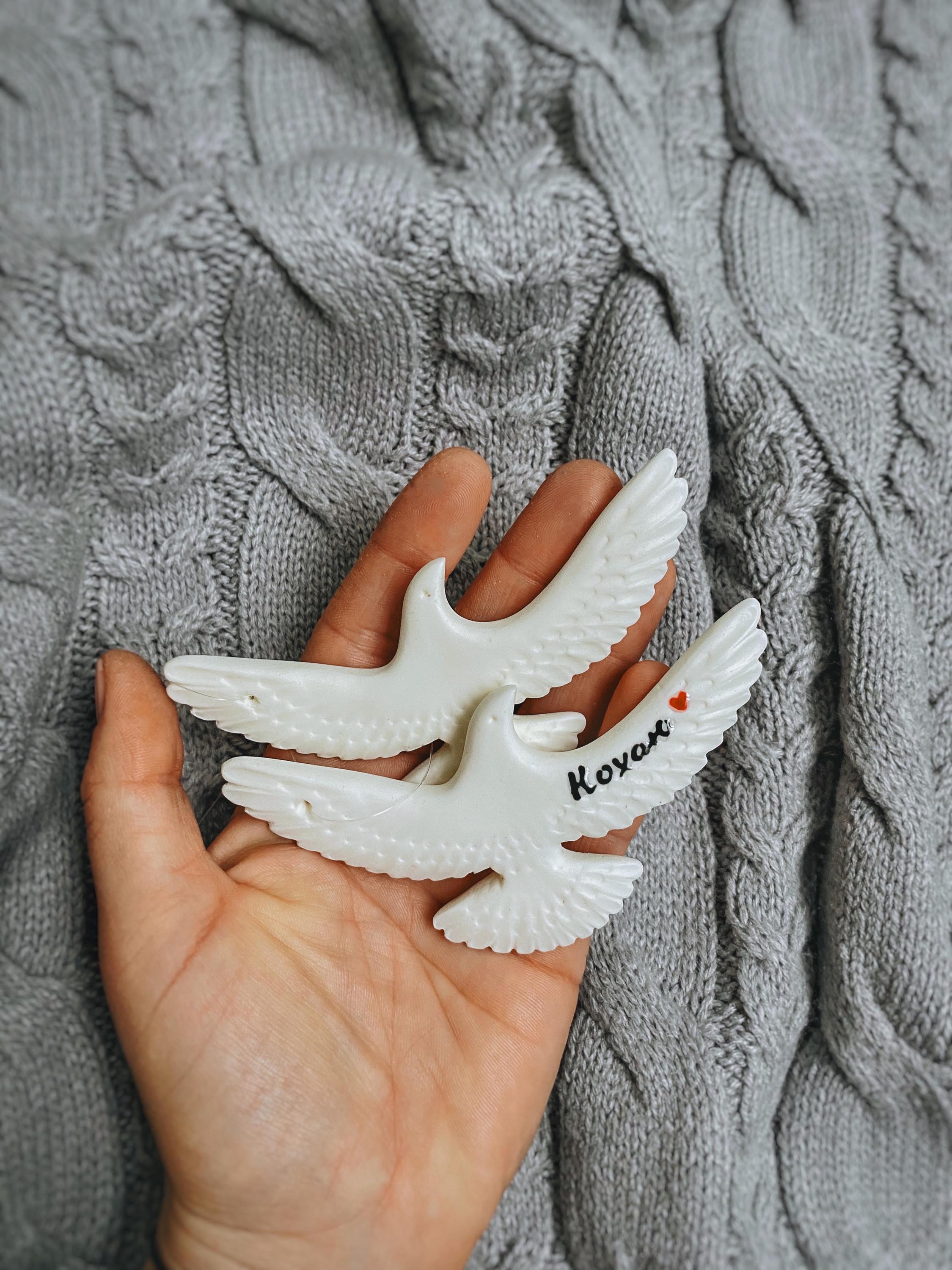 Friendship Turtle Doves Ornaments Christmas Tree Ornament - Etsy
