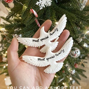 Friendship Turtle Doves Ornaments Christmas Tree Ornament - Etsy