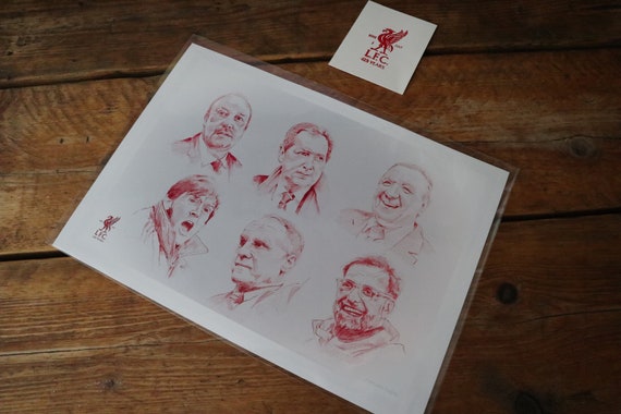 Drawing & Illustration Art & Collectibles Pencil Liverpool FC Football ...