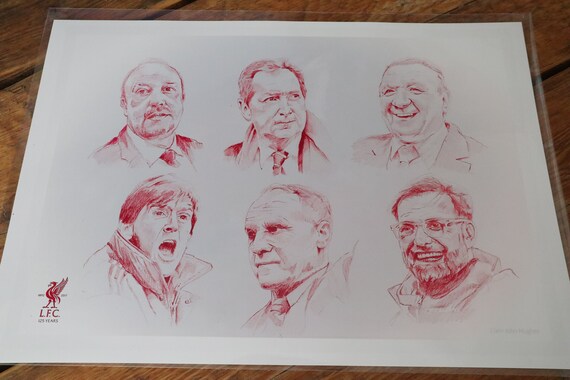 Drawing & Illustration Art & Collectibles Pencil Liverpool FC Football ...