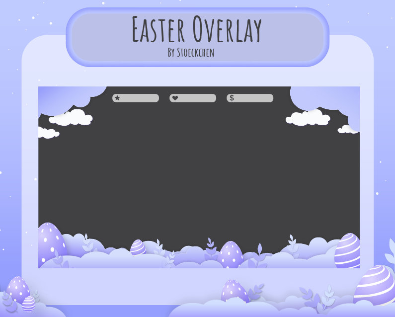 Easter Stream Pack Twitch Oster Überraschung Overlays Mit Alerts - Etsy UK