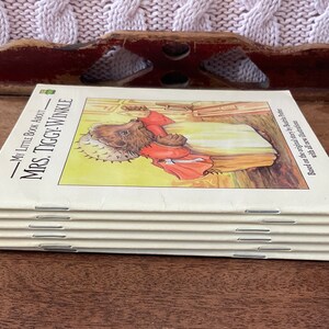 Peter Rabbit Books Set of 6, My Little Book About Series, Vintage 1990s ...