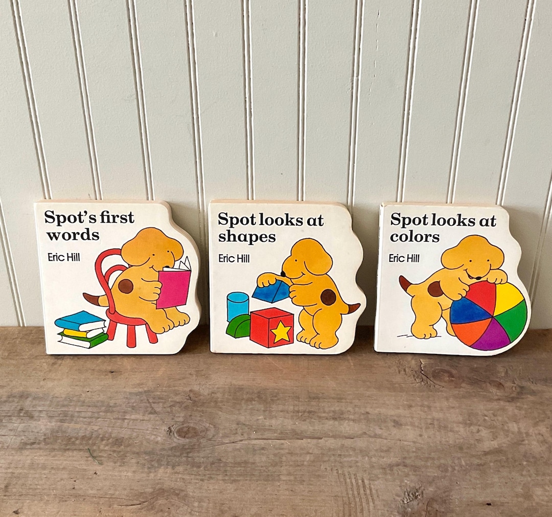 Vintage Spot Board Books Set of 3, Little Spot Board Books Putnam Hill ...