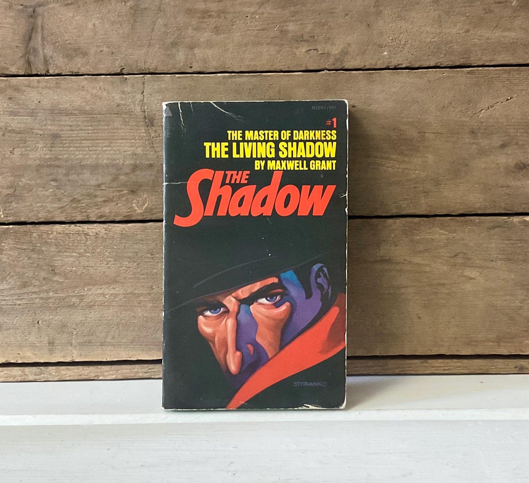 CLEARANCE — Vintage the Shadow Book, the Master of Darkness the Living ...