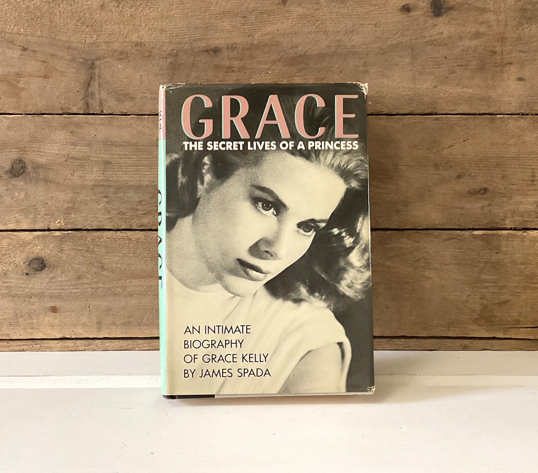Vintage Grace Kelly Book, 1987 Biography HC With Black and White Photos ...