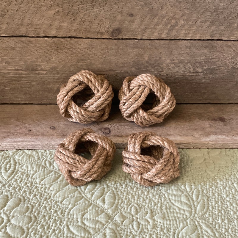 Rope Napkin Rings - Etsy