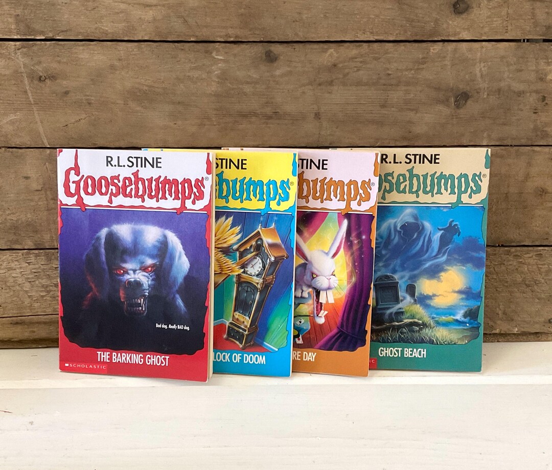 Vintage Goosebumps Books Set of 4, R.L. Stine, First Scholastic ...