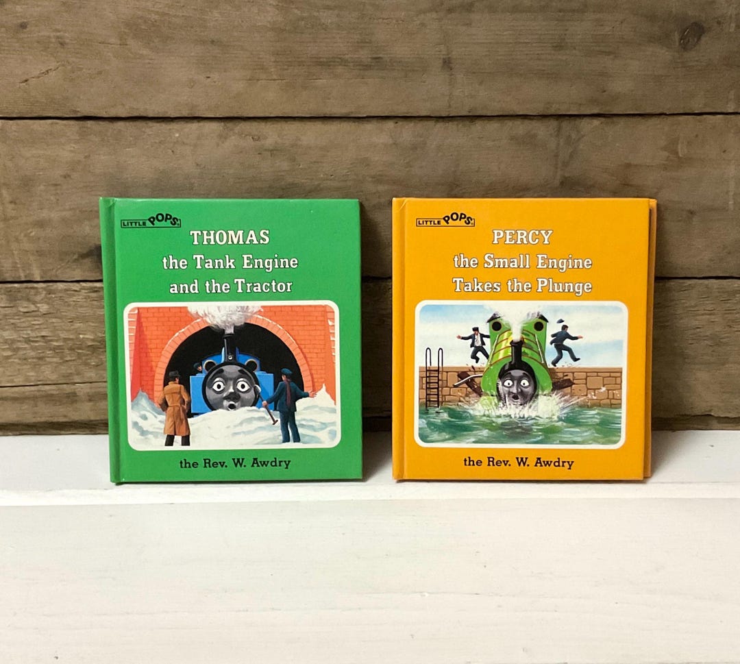 Vintage Thomas the Train Pop-up Books, Railway Series Little Pops Small ...