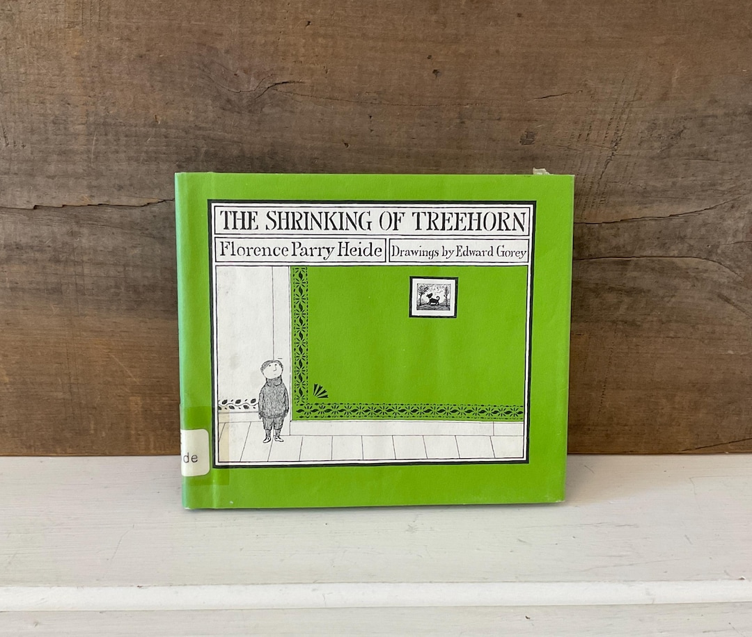 The Shrinking of Treehorn Vintage Book 1970s Edward Gorey, Library ...