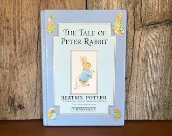 Peter Rabbit Vintage Book - Etsy