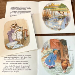 Peter Rabbit Books Set of 6, My Little Book About Series, Vintage 1990s ...