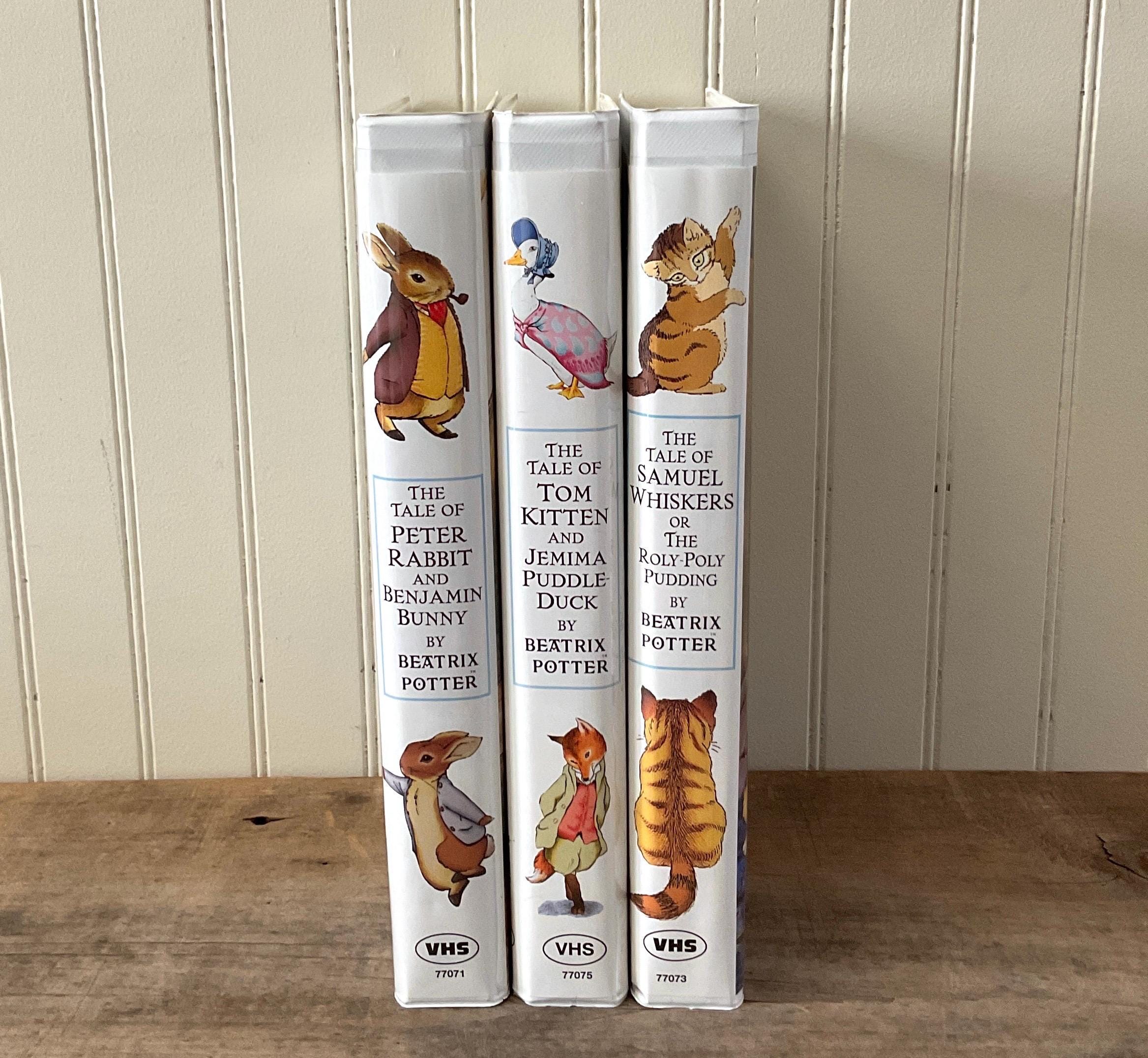 Vintage Beatrix Potter VHS Movies, Sold Individually, Peter Rabbit ...