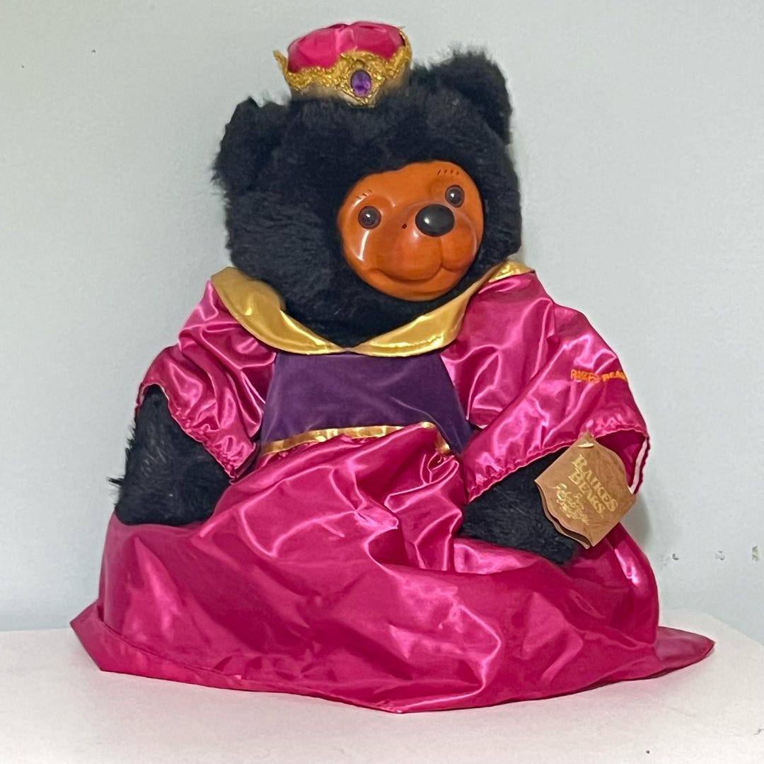 Vintage Raikes Bear Queen Mary the Royal Court Collection Plush 662348 ...