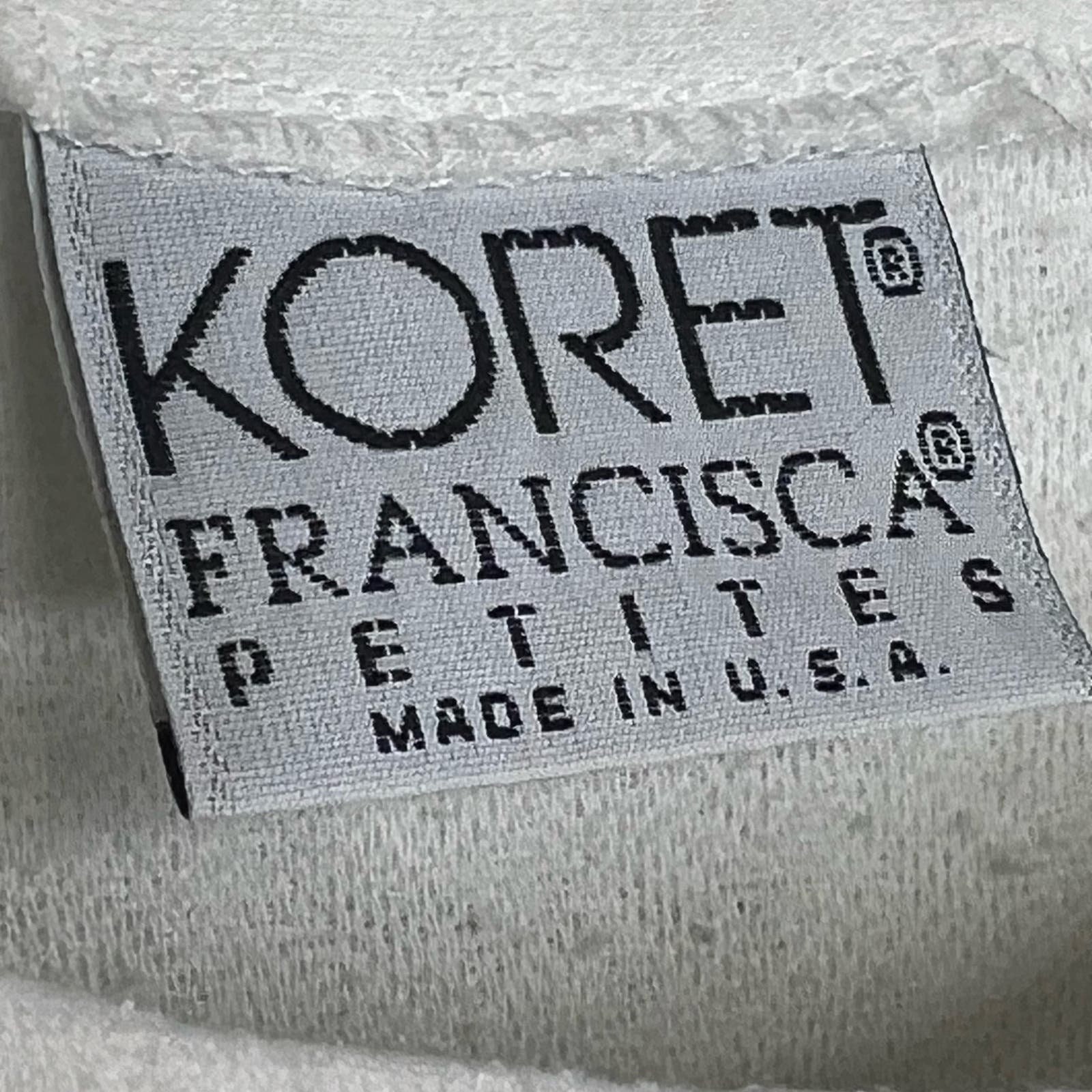 Vintage 80s Koret Francisca Size Small Petite Contrast Stripe Short ...