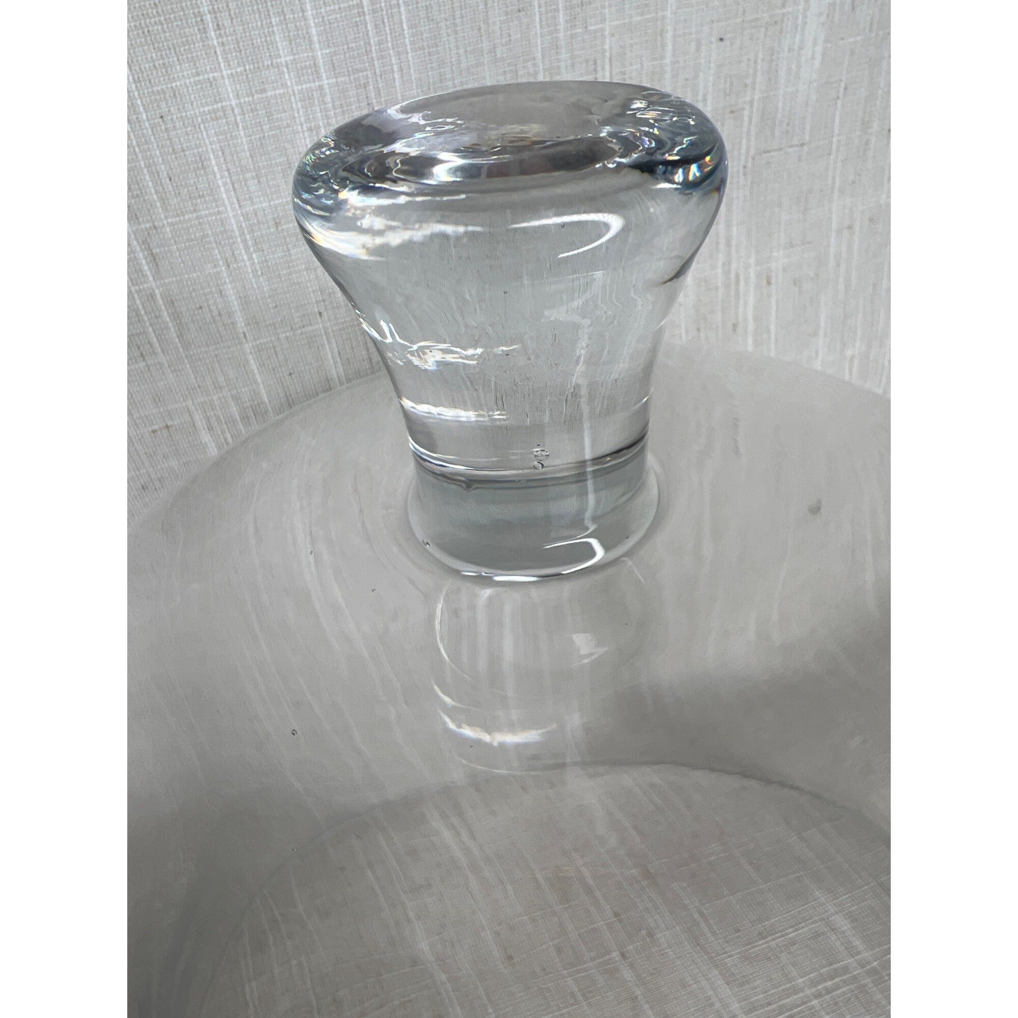 Large 12 Inch Hand Blown Glass Cloche Bell Display Garden Plant Cover ...