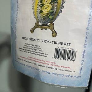 Ells Bells Pinfair UK Sequin Bead Ornament Kit PA90 Lemon Sherbert ...