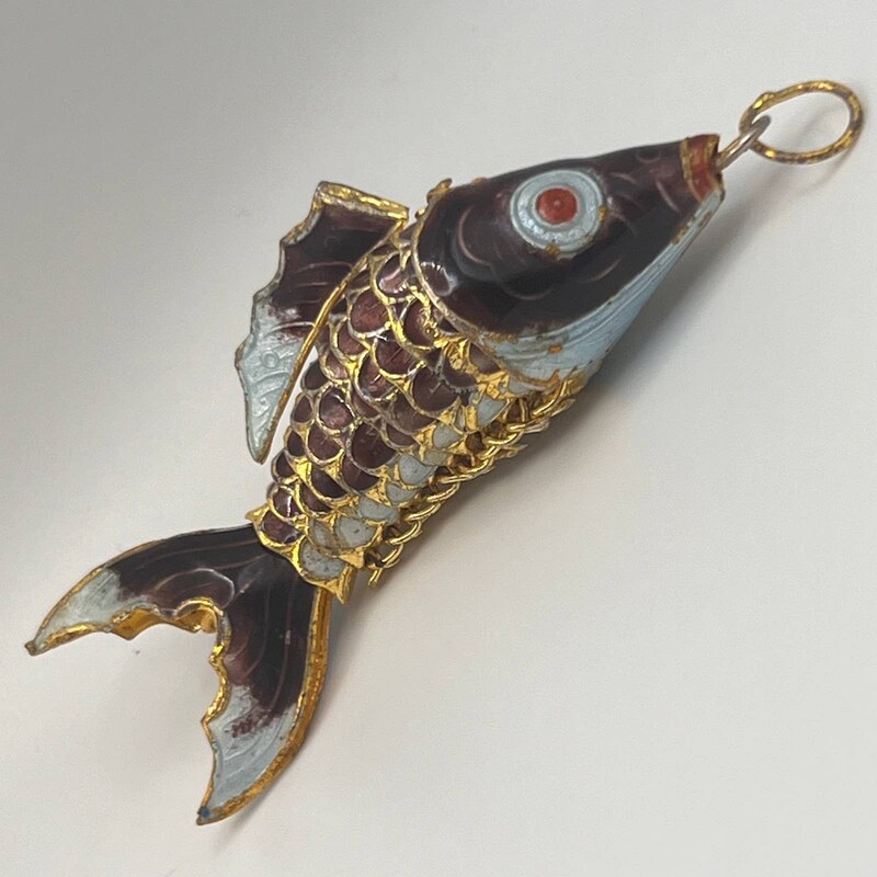 Koi Fish Necklace - Etsy