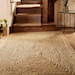 Natural Jute Braided Handmade Natural Jute Rectangle Rug Eco Friendly ...