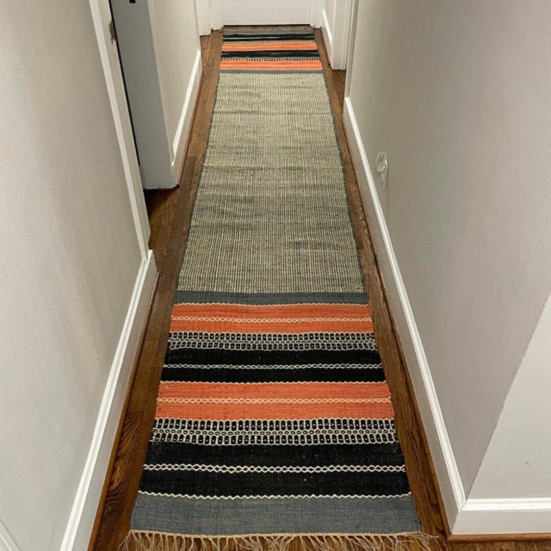 2x3 Ft,2x6 Ft 2x10 Ft Multi Color Jute Runner, Dhurrie Runner ,eco ...