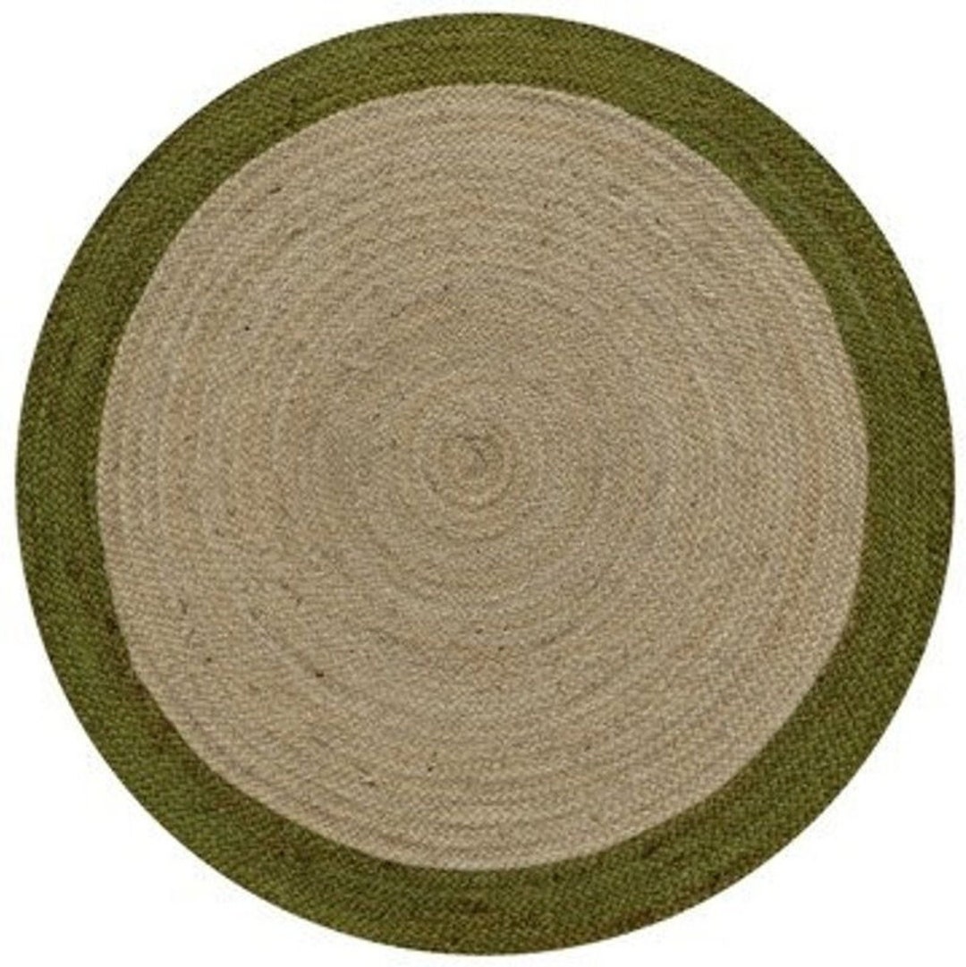 Indian Hand Woven Round Rug Round Yoga Mat Bohemian Round Rug Round ...