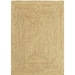 Natural Jute Braided Handmade Natural Jute Rectangle Rug Eco Friendly ...