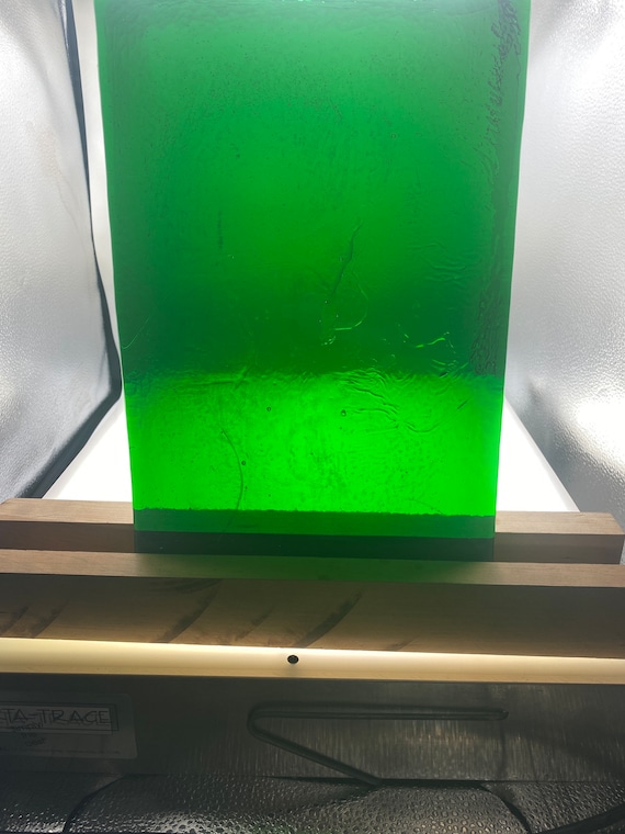 Blenko Dalle De Verre 5390 Light to Medium Green - Etsy