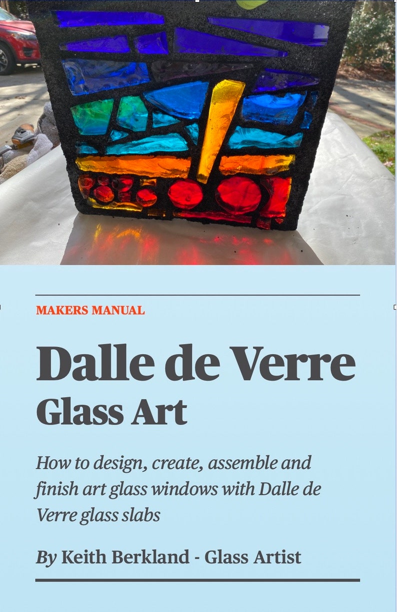 Making Dalle De Verre by Keith Berkland - Etsy