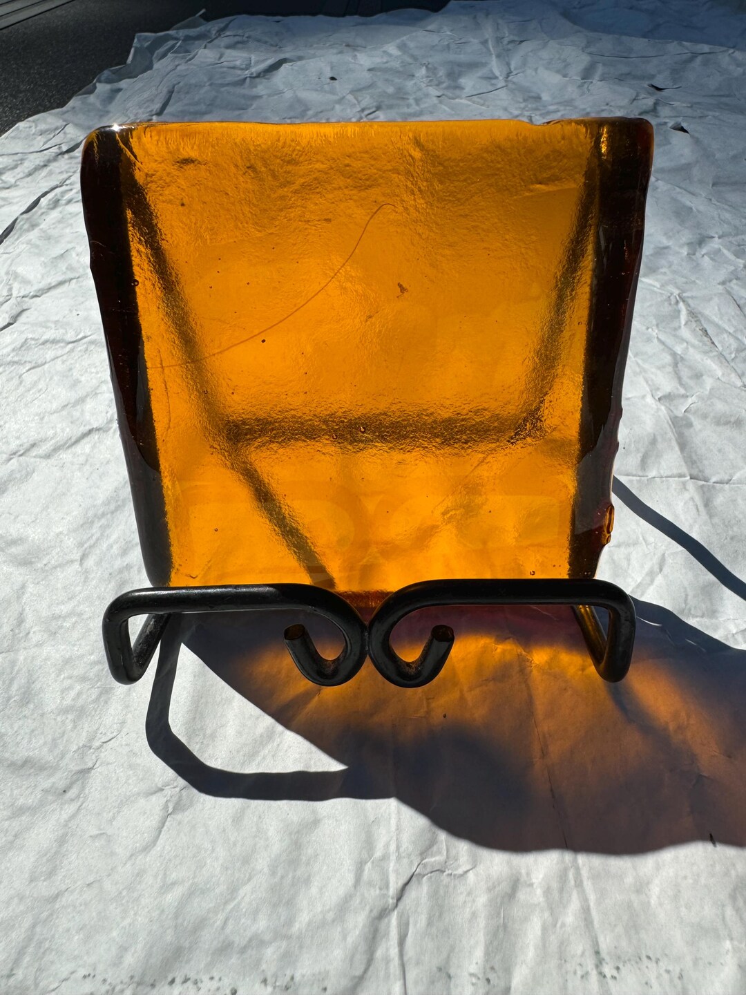 Blenko Architectural 4 Inch Glass Tile - 3276 Medium Yellow - Etsy