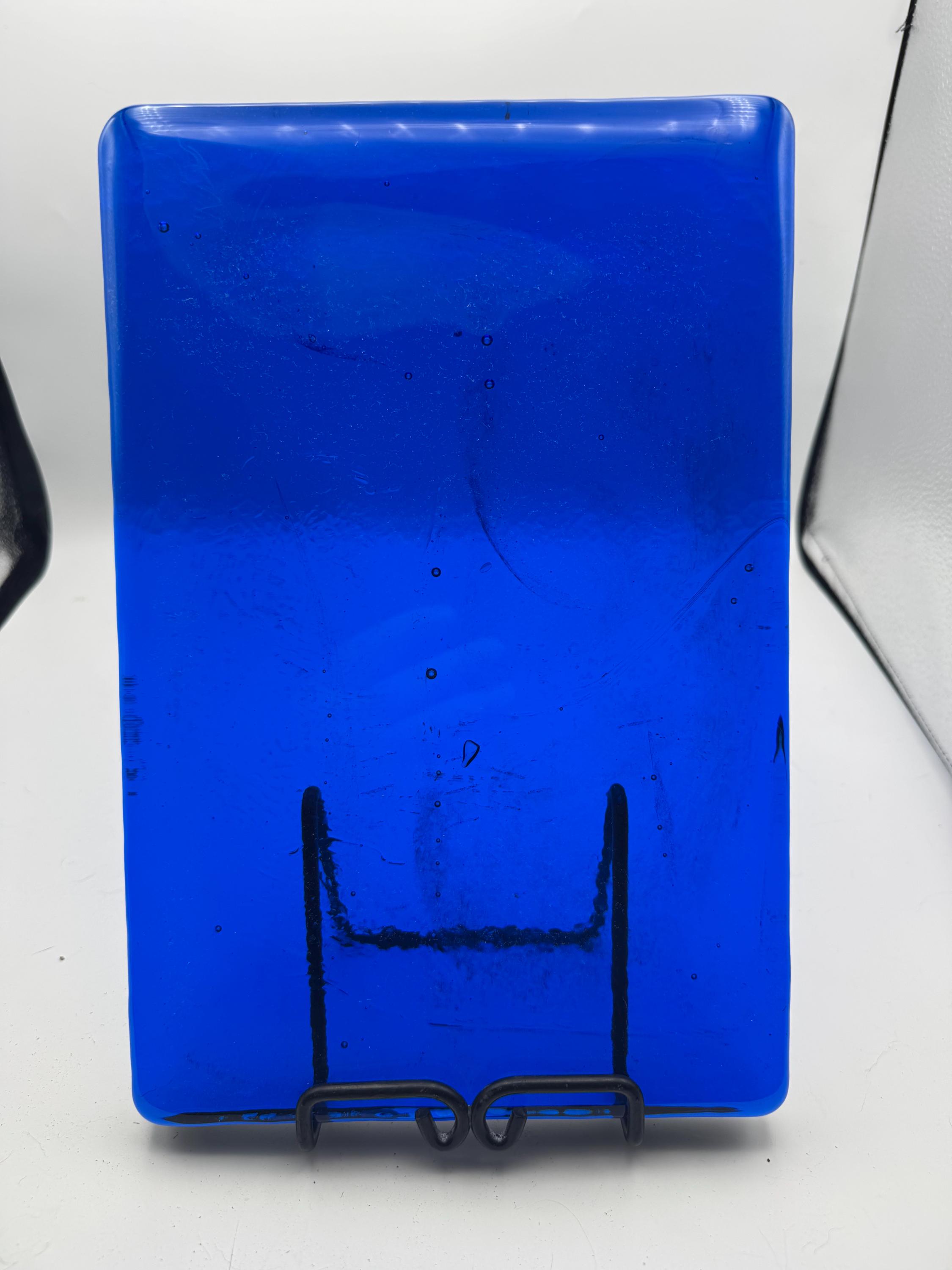 Blenko Dalle De Verre - 5050 Bright Peacock Blue (one of the Most ...