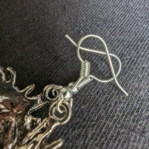 80's Retro Iron Maiden EDDIE Logo Earrings - Etsy