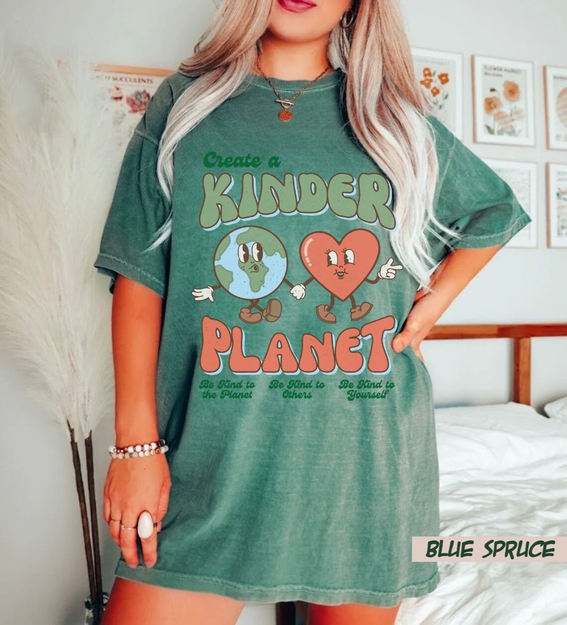 Create Kinder Planet, Create a Kind Planet Shirt, Earth Day T Shirts ...