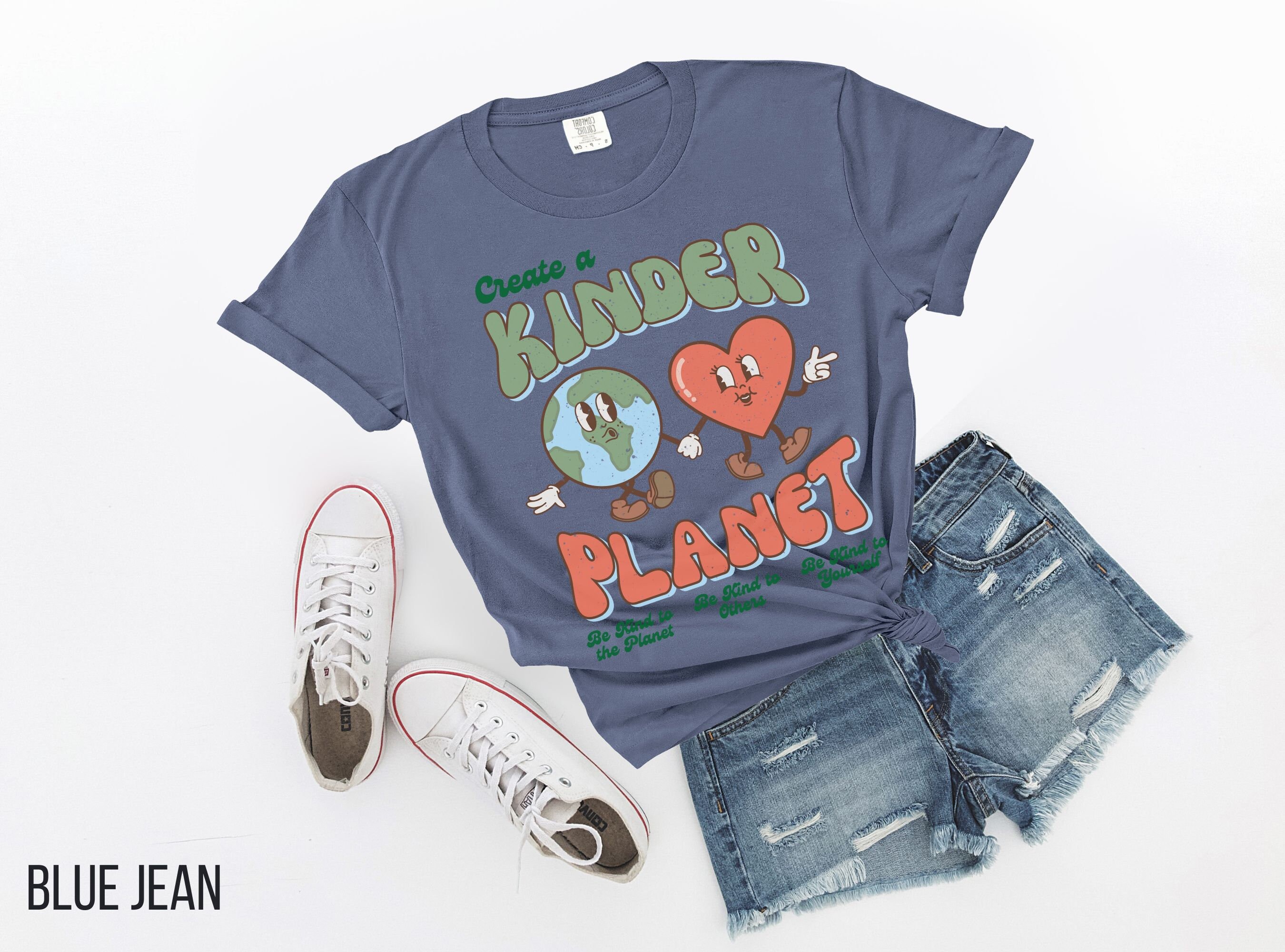 Create Kinder Planet, Create a Kind Planet Shirt, Earth Day T Shirts ...