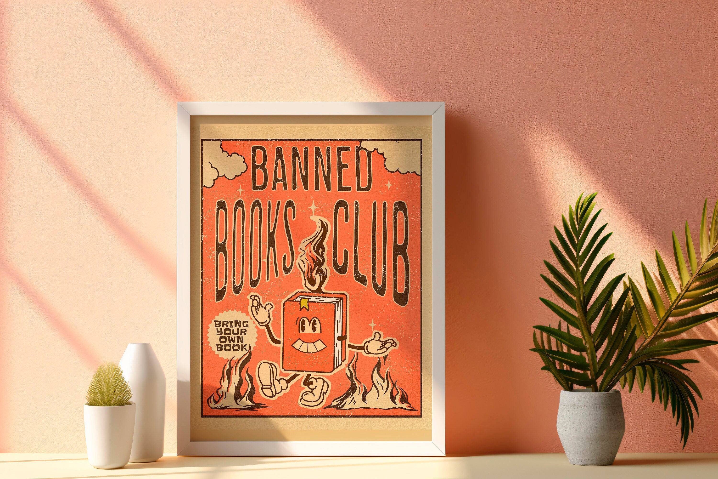 Banned Books Poster, Banned Book Club, Homeschool Classroom Poster ...