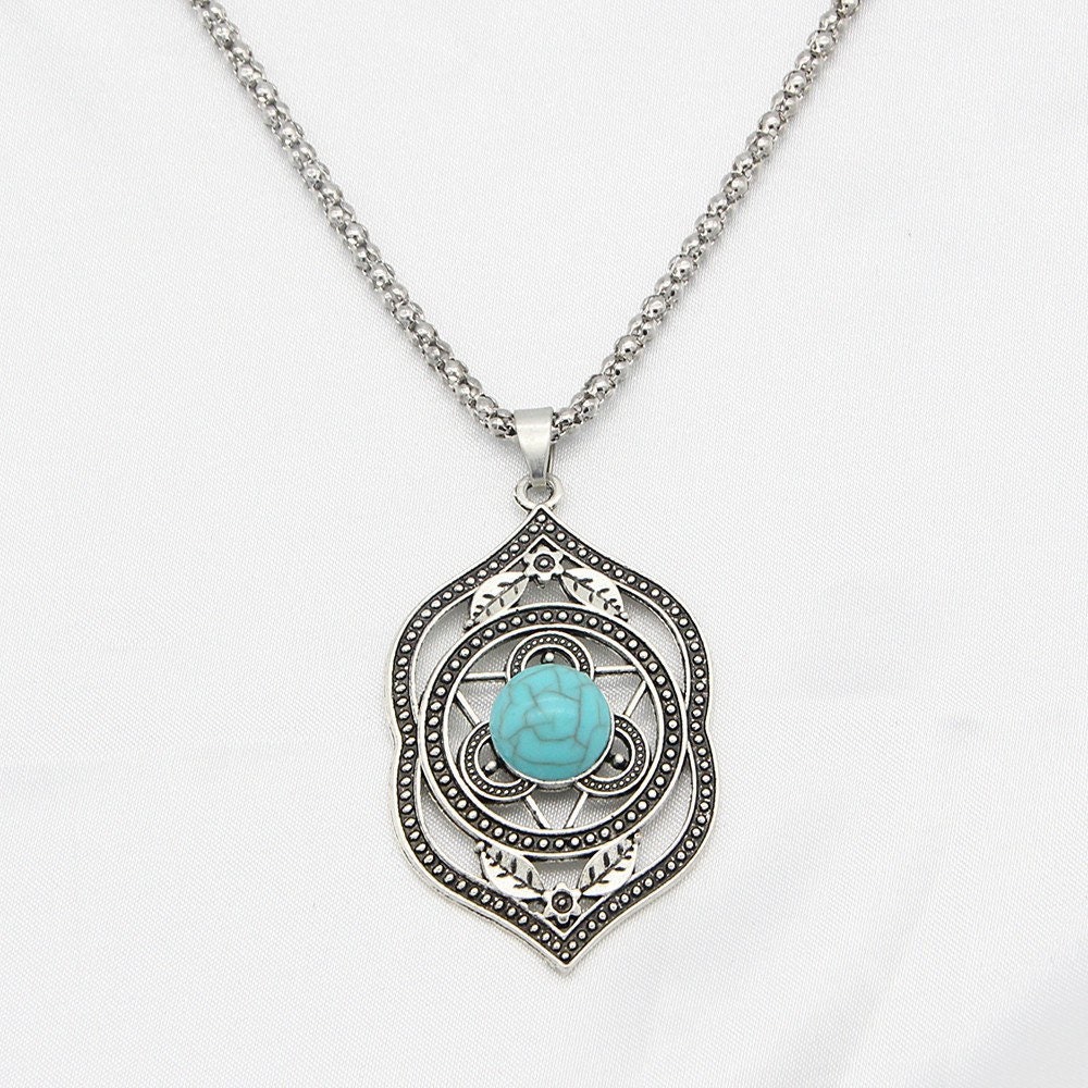 Turquoise Jewelry Set, Turquoise Set, Gift Set, Turquoise Earrings ...