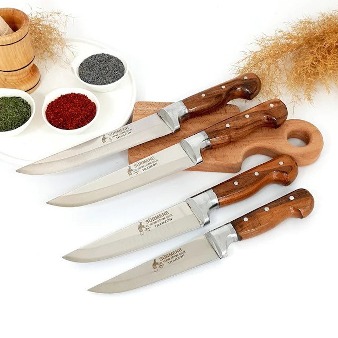 Kitchen Knife Handmade Sharp Blade for Butcher Chefs Turkish ...