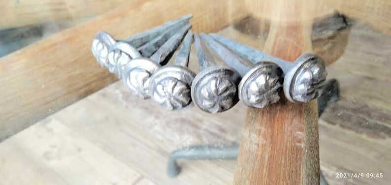 Wrought Iron Nails Hand Forged | Etsy