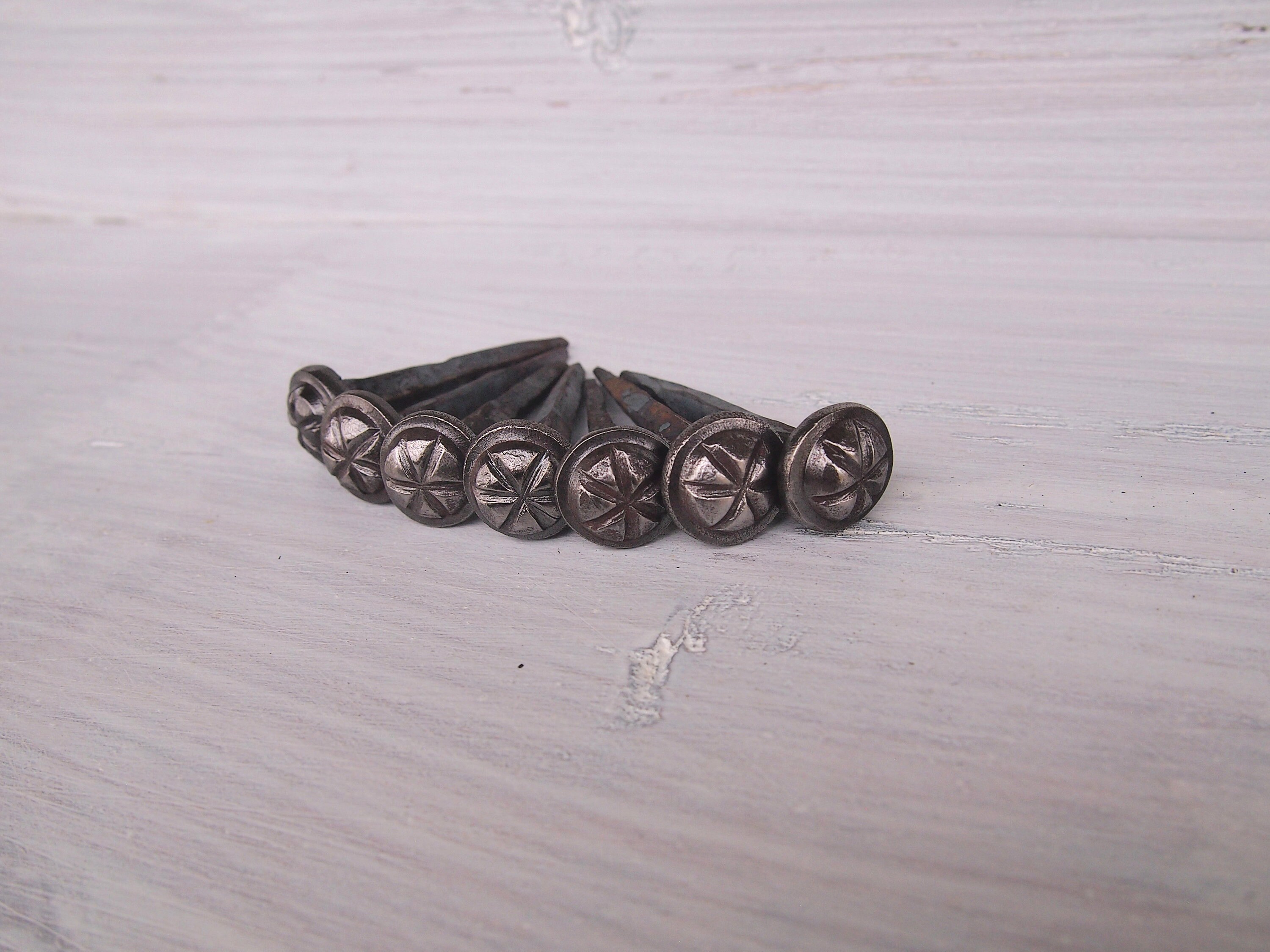 Wrought Iron Nails, Hand Forged - Etsy