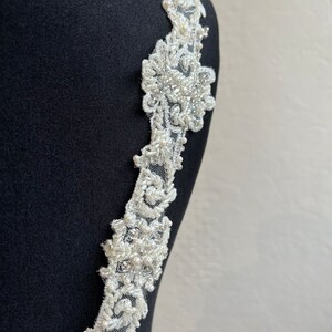 Wedding Dress Straps, Detachable Straps, Wide Crystal Straps, Bridal ...