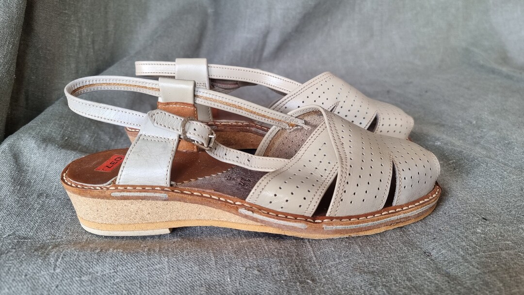 Sandals From the 50s UK 1.5 - Etsy