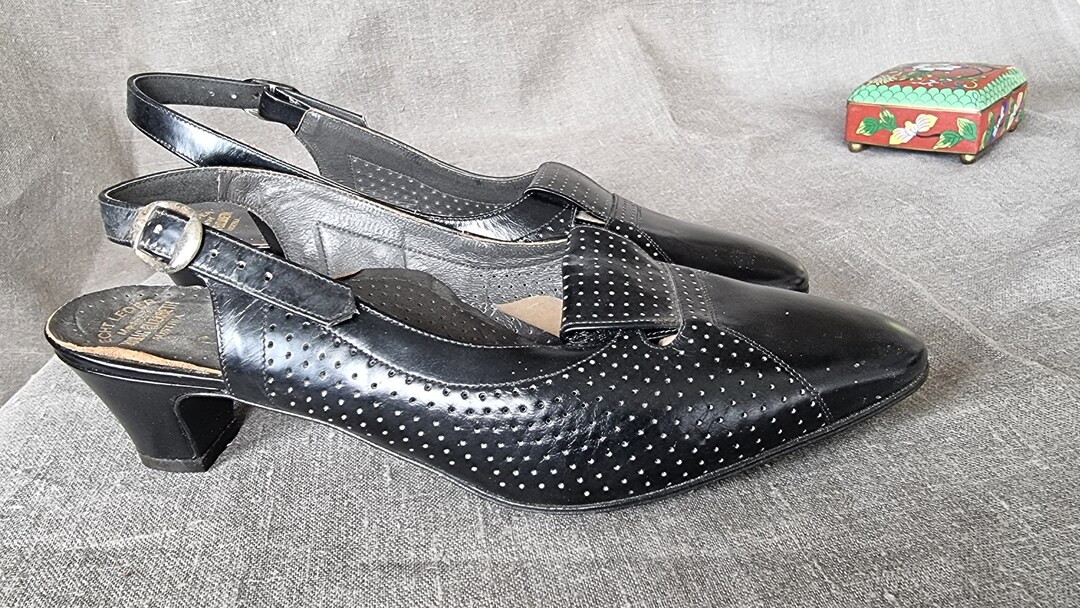 1960's Slingbacks UK 4.5, 5.5 - Etsy