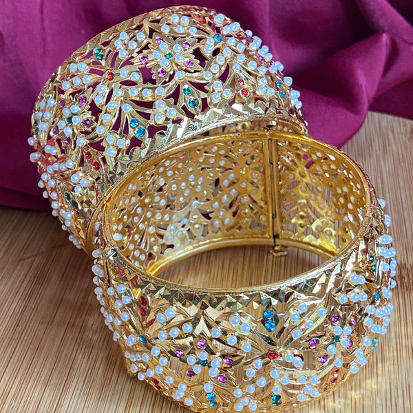Jadau Bangles - Etsy