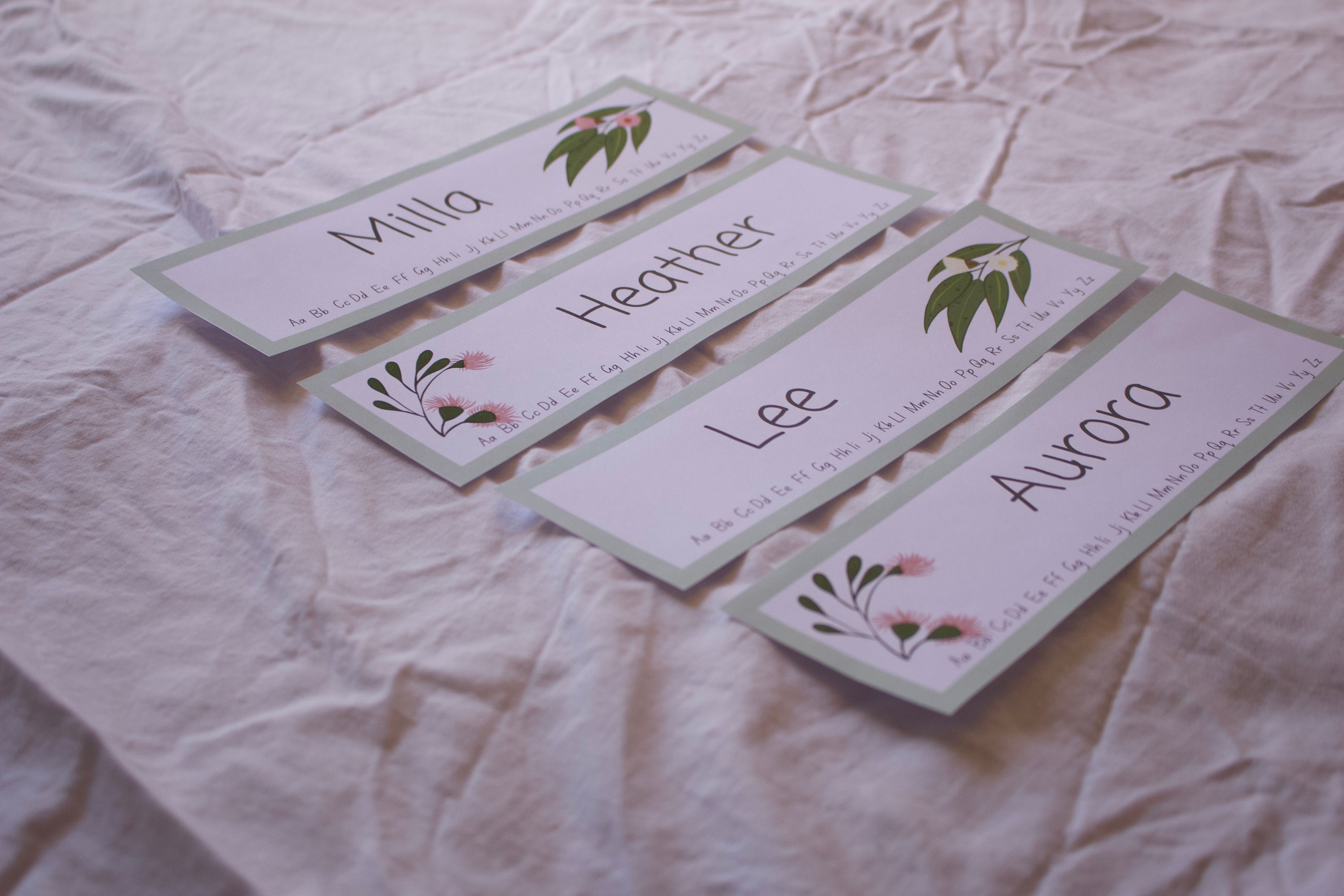 Editable Desk Name Tag | BOTANICAL Classroom Decor | Desk Name Tag ...