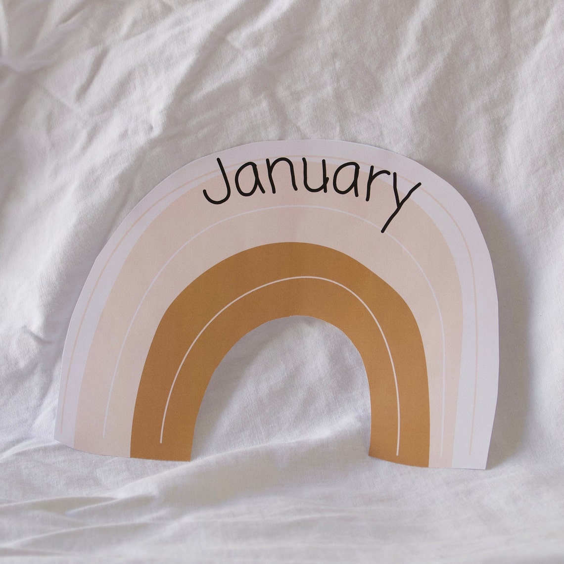 BOHO Rainbow Birthday Display | Birthday Chart | Preschool | Birthday ...