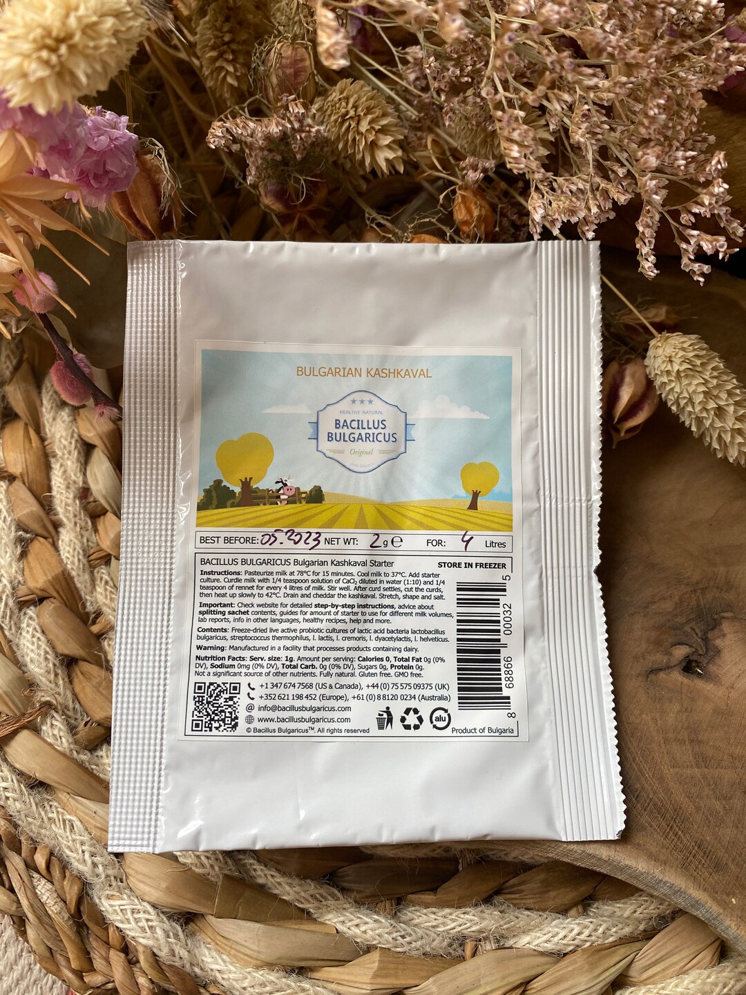 Kashkaval formaggio giallo a pasta molle Cultura di partenza - Etsy Italia